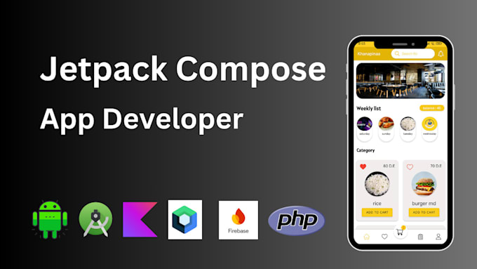Build custom jetpack compose android apps with clean architecture by Tapu005 | Fiverr