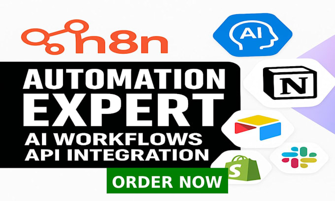 N8n ai agent n8n automation n8n workflow n8n expert api integration ai agent by Samueljonnes ...