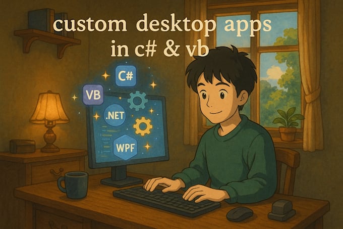 Develop or redevelop your desktop app using c sharp visual basic or cpp ...
