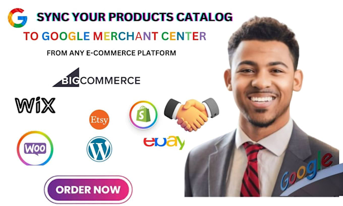 Sync your product catalog to gmc account from any ecommerce platform or website by Olaosebikan_d ...