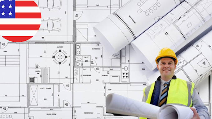 Draw stamp architectural engineering drawings for permit approval ...