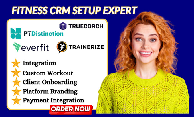 Setup everfit crm for coach truecoach trainerize ptdistinction setup by Susan_tech09 | Fiverr