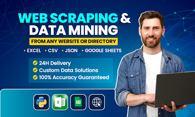 Do fast and accurate data scraping expert web scraping service by ...
