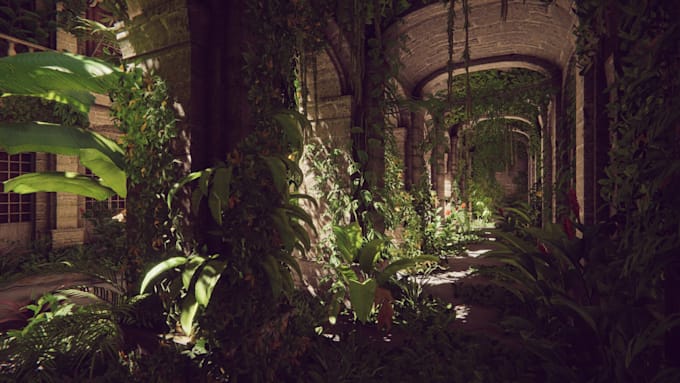 Create unity 3d scene unreal engine 3d level design environment by ...