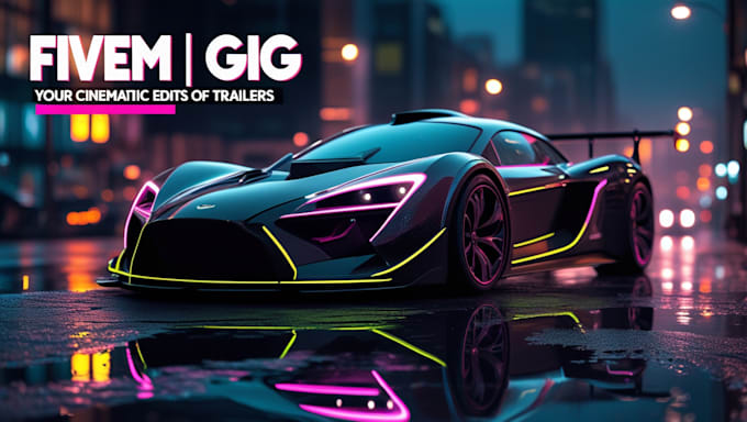 Create amazing fivem server trailer loading screen cinematic trailer by Logan_jaxon | Fiverr