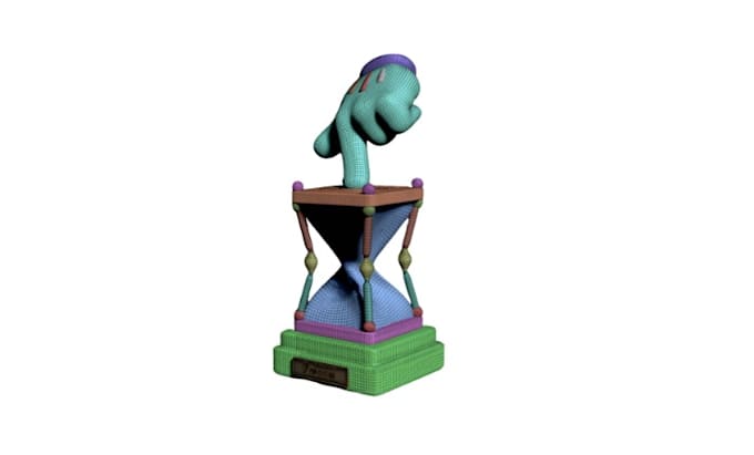 3d trophy model, game trophy asset, printable trophy, award design ...