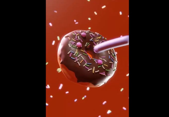 Create realistic 3d food model, 3d food animation, cgi food model by ...