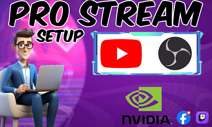 Elevating your twitch, youtube, and kick streams with stunning obs setups by Nabeelhussain14 ...