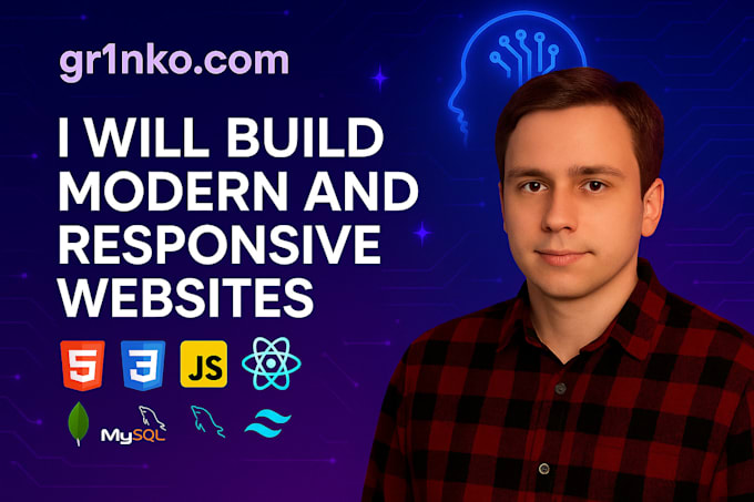 Create custom website for you by Gr1nko | Fiverr