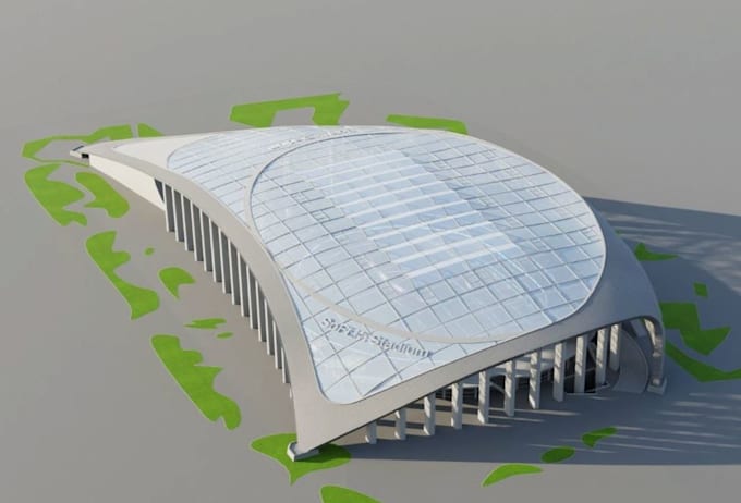 Bedroom design,stadium render,cgi,shot tracer,8k golf simulator,lounge ...