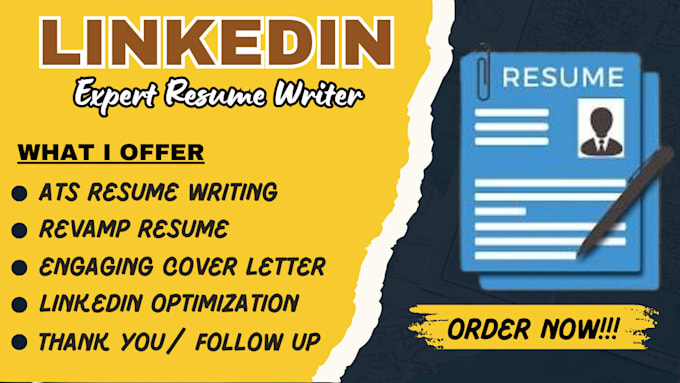 Provide a professional resume writing, cover letter and linkedin ...