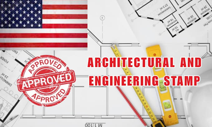 Review stamp architectural, engineering, mep, structural city permit ...