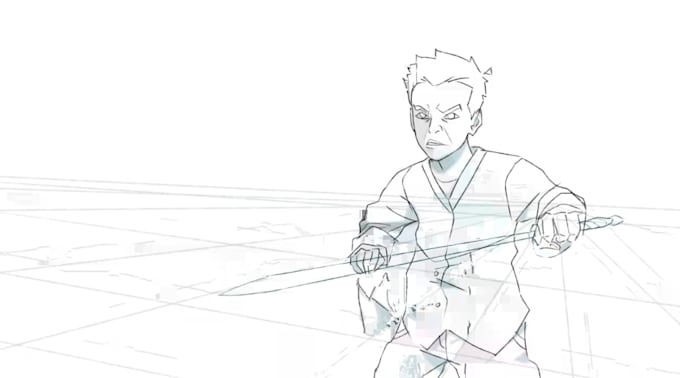 Do animatic storyboard frame by frame 2d line art animation by Bob ...
