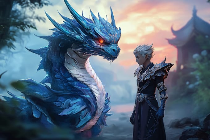 Draw fantasy or dnd creatures and monsters by Acuravis | Fiverr