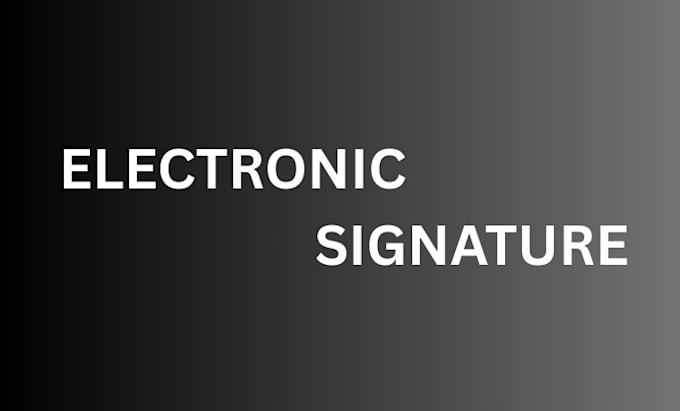 Turn your handwritten signature to electronic signature by Lilybright3 ...