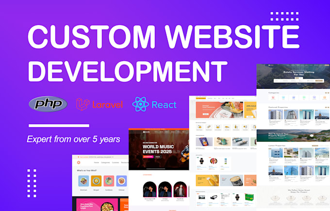 Be web application developer to web app development using php, laravel, react by Eng_rakib_rizan ...