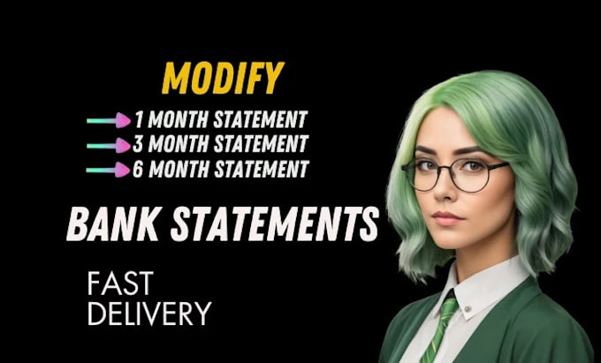 Convert bank statement pdf to editable format by Sanam_jung6 | Fiverr