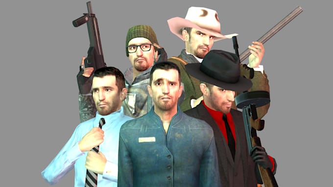 Design custom gmod player model or custom character for your addon or roleplay by Damgloatic ...