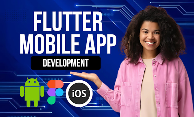 Do mobile app development ios and android app development with flutter app promo by Paultechy777 ...