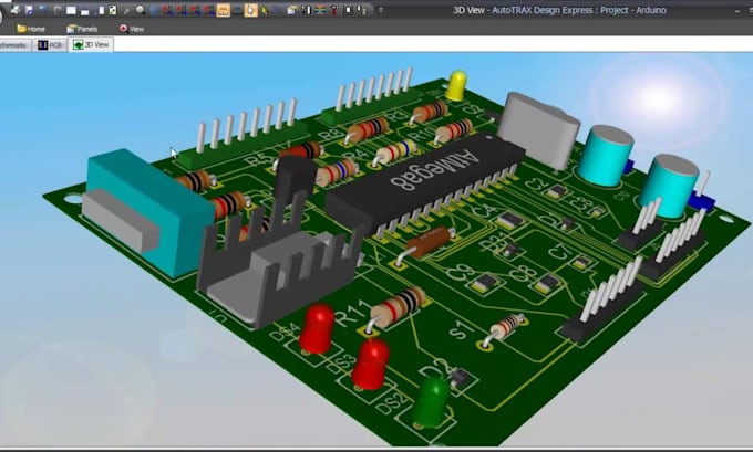Concevoir circuit pcb personnalisé, disposition pcb dans kicad, proteus, easyeda et altium
