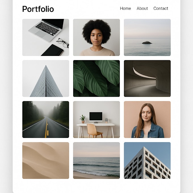 Build a modern, responsive portfolio website using angular by Utsav6119 ...