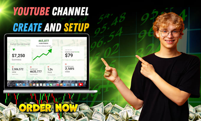 How to create and customize youtube channel by Rahmanms | Fiverr