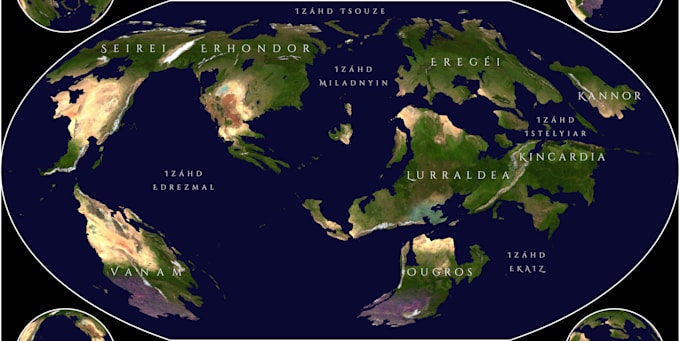 Create a realistic map for your fantasy world in 4k by Aaron_kersh | Fiverr