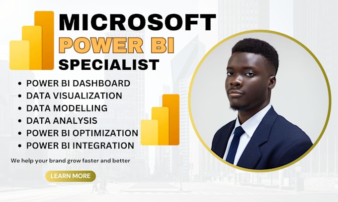 Be your power bi expert to create power bi dashboard data visualization reports by Edward_eccom ...