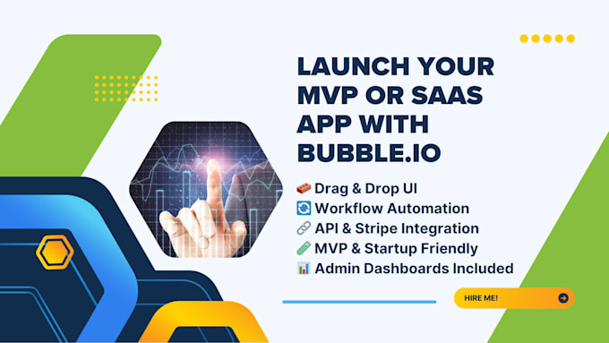 Create bubble mvp, bubble saas, bubble app, bubble developer by Trustedit | Fiverr