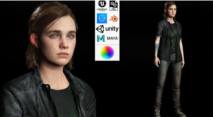 3d hyper realistic unreal engine ue4 ue5 character modeling 3d ...