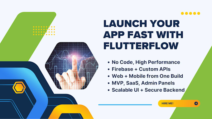Be your flutterflow developer for flutter app development by Trustedit | Fiverr