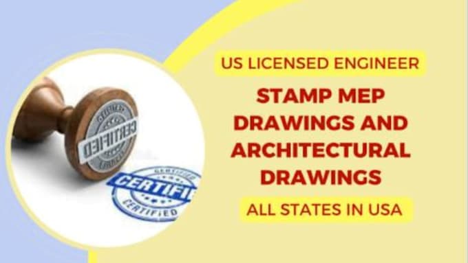 Prepare and stamp architectural drawings for usa by Ericksoncarl32 | Fiverr