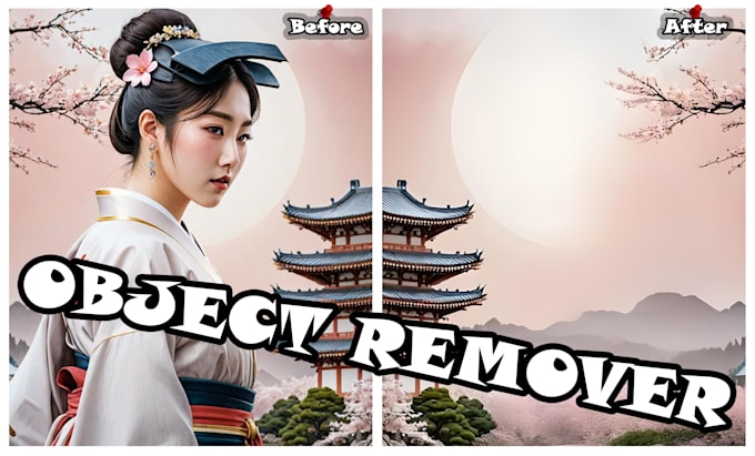 Removing objects from any photos by Banujapawarajit | Fiverr
