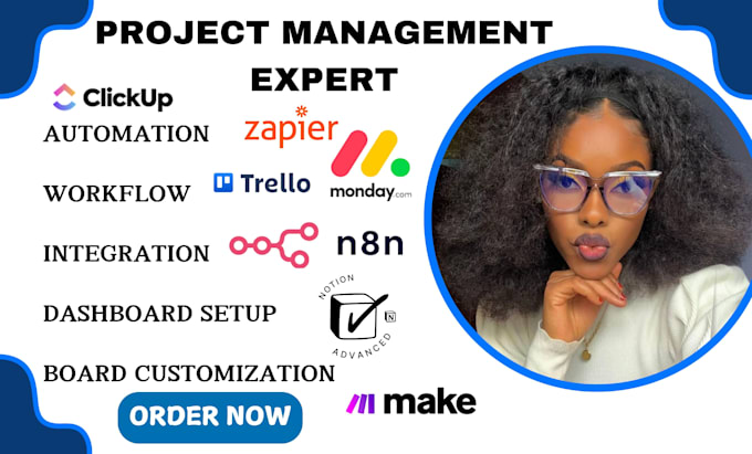 Setup Board Workflow Automation Integration On Monday Com Make Com Clickup Asana By Emiljam Fiverr