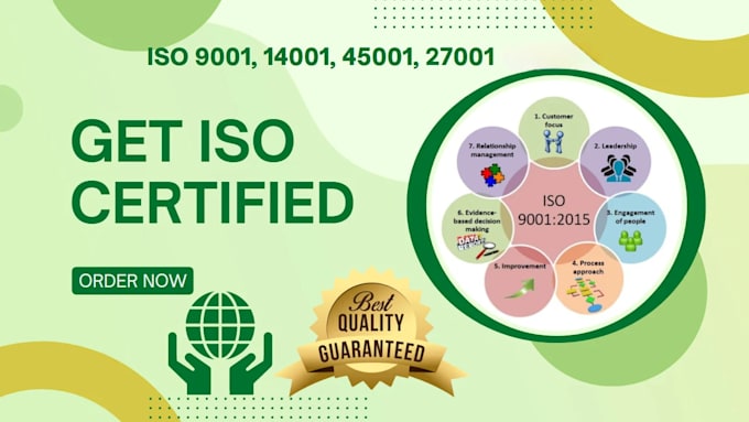 Provide iso 9001, 14001, 27001 and 45001 certification by Muskan_976 ...