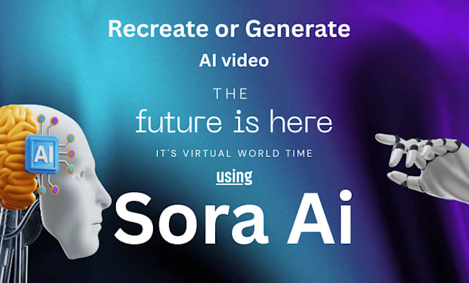 Recreate or generate ai video using sora ai pro as per your idea by ...