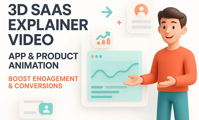 Create high converting 3d saas explainer videos and product animations by Vin_saas_videos | Fiverr