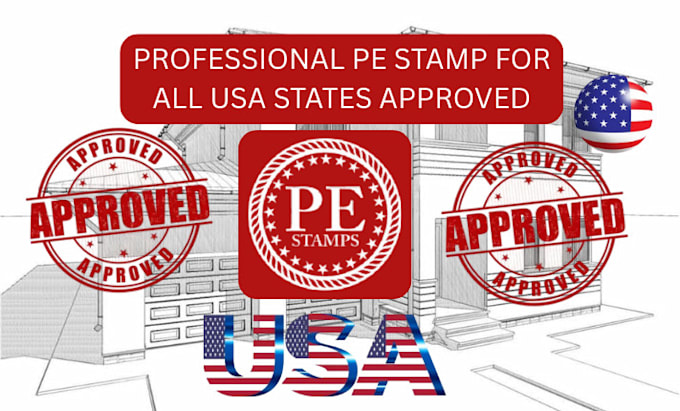 California and florida sc architect pe stamp, structural engineer ...