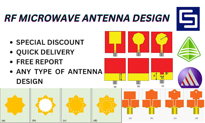 Design antenna using hfss and cst, write project report by ...