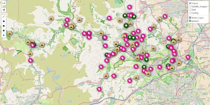 Be developing interactive react js web map using leaflet, mapbox by Saif_jadoon | Fiverr