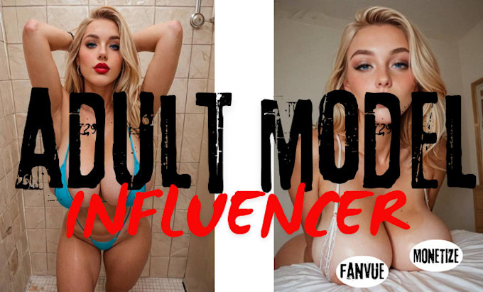 Design hyper realistic ai fanvue instagram onlyfans model image and nsfw video by Thalassini ...