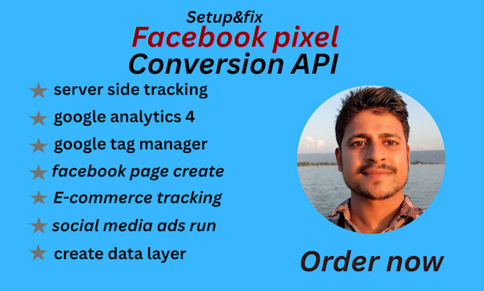 Setup conversion api facebook pixel gtm ga4 by Joytalukder694 | Fiverr