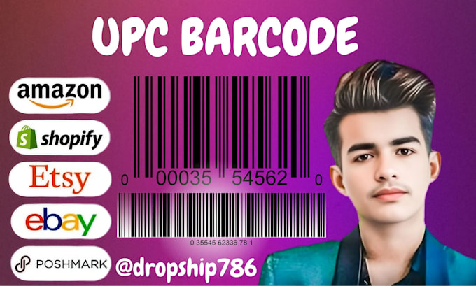Create professional barcodes with label tag using automation for any supplier by Dropship786 ...