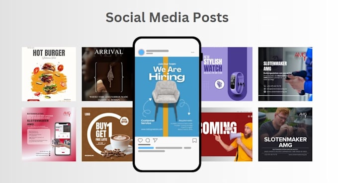 Create eye catching social media posts for your brand by Dfx_creative ...