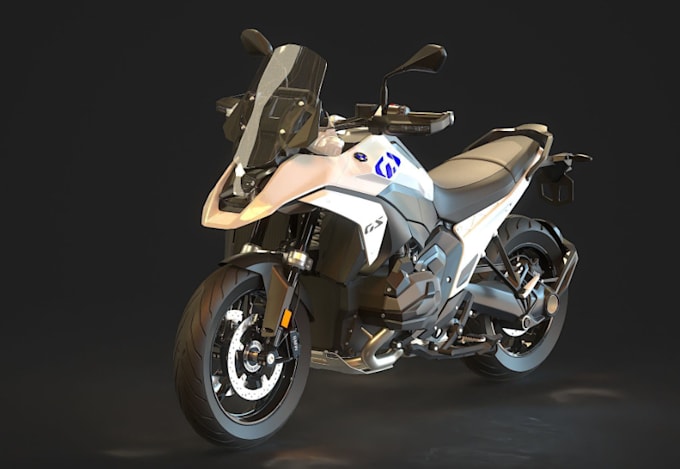 Sculpt3d motorcycle,3d printing,glb motorbike,fivem,gta v,sport bike,pbr render by Johjoshy | Fiverr