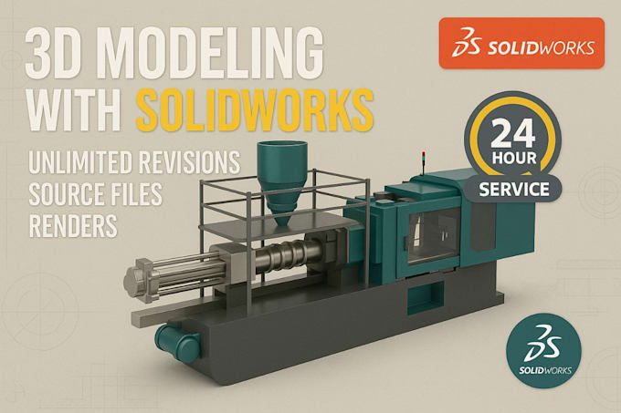Do solidworks industrial cad modelling by Prosirismsm | Fiverr