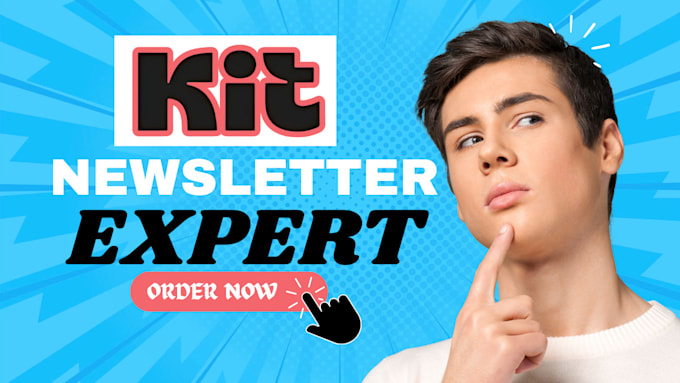 Setup convertkit account design kit newsletter template kit landing ...