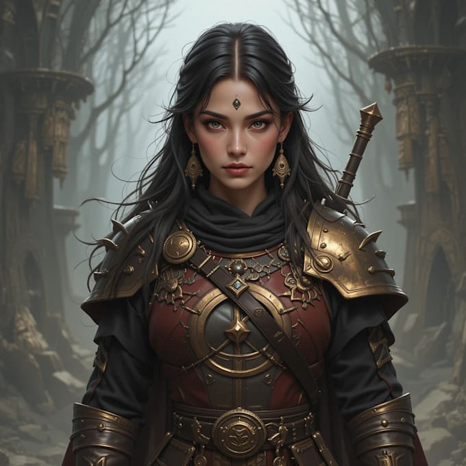 Draw your dnd character art by Stederickr | Fiverr