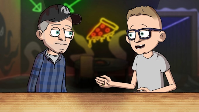 Make a custom professional 2d animation for you by Mati_production | Fiverr