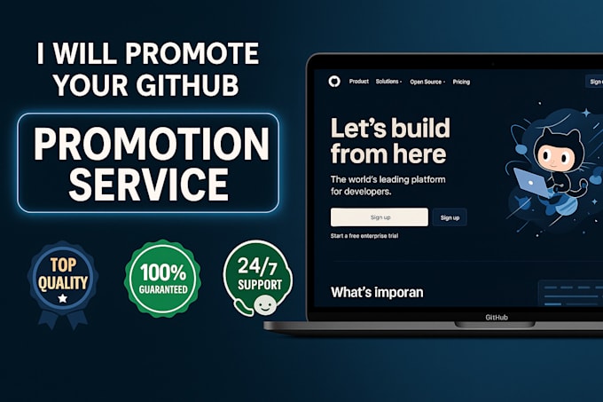 Do ebook github organic video promotion to gain stars view followers ...